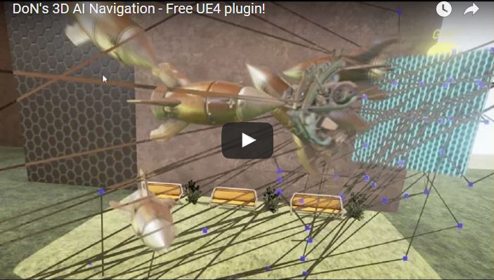 Github Vszuedonainavigation This Plugin Provides A 3d Dynamic Pathfinding System For Use